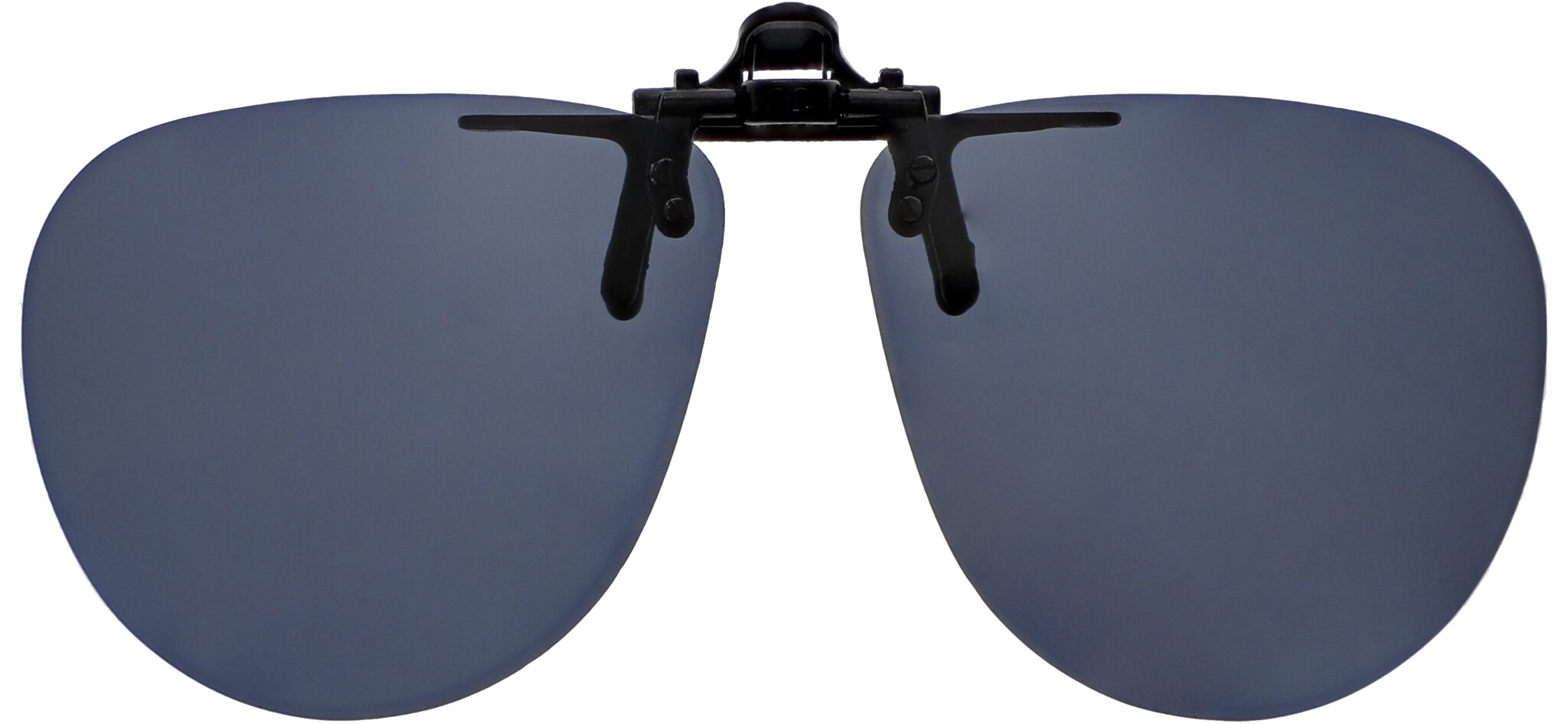 H2 Medium Aviator Clip On Flip Up Polarized Sunglasses