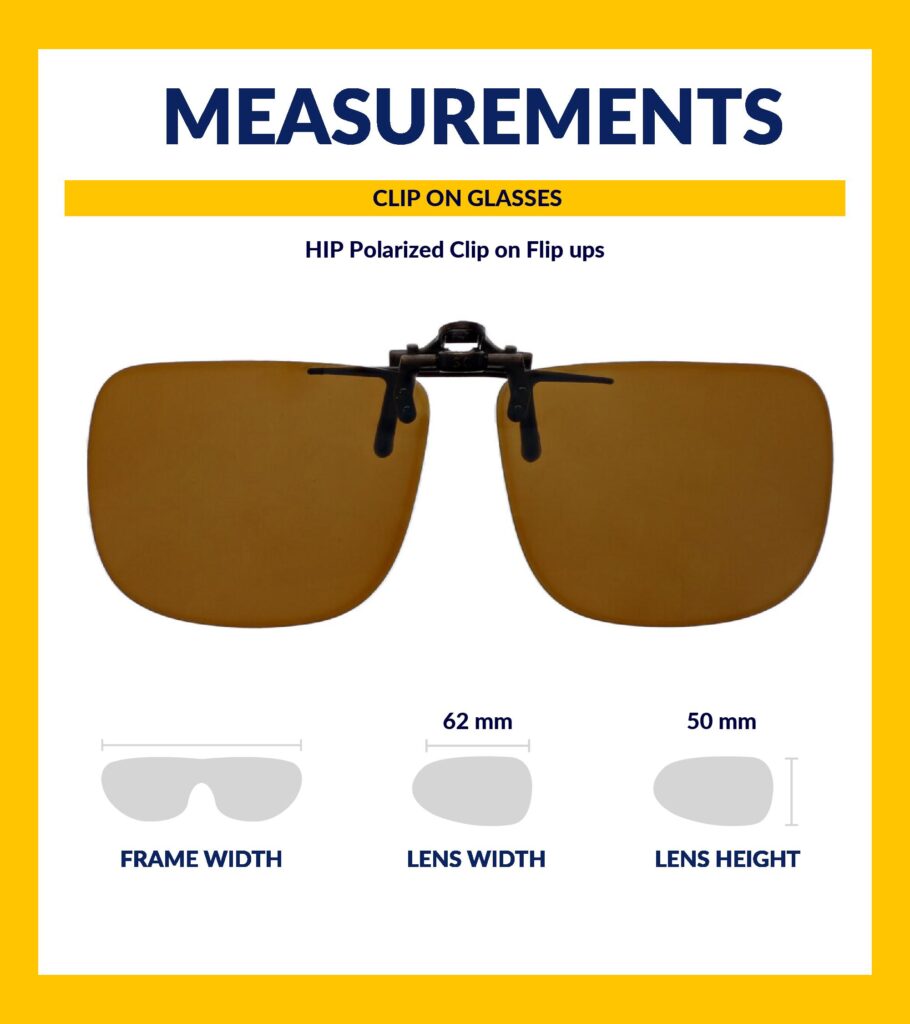 HIP Clip On Flip Up Polarized Sunglasses | VS Eyewear