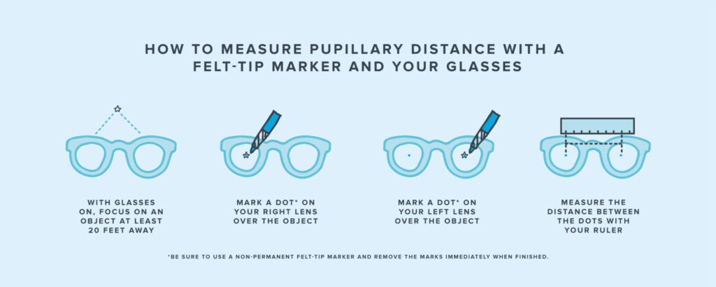 How to Measure Pupillary Distance - VS Eyewear