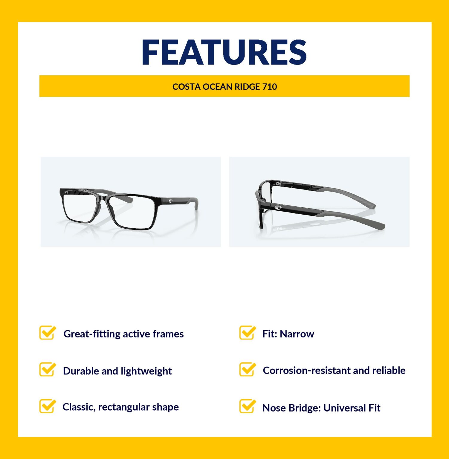 Costa Ocean Ridge 710 | VS Eyewear