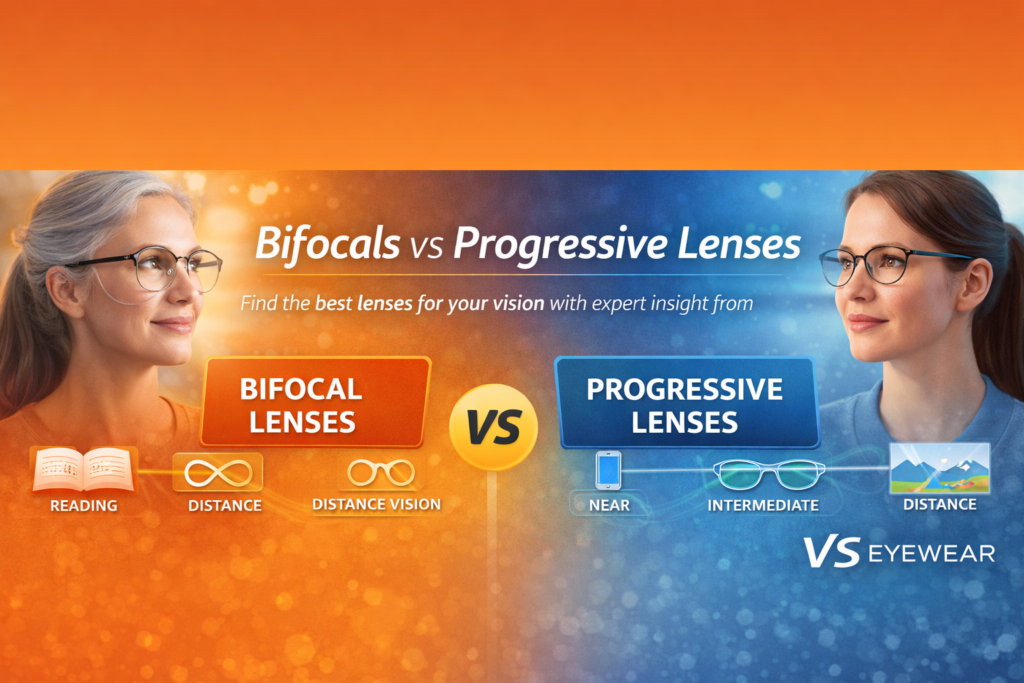 Bifocals vs Progressive Lenses | VS Eyewear